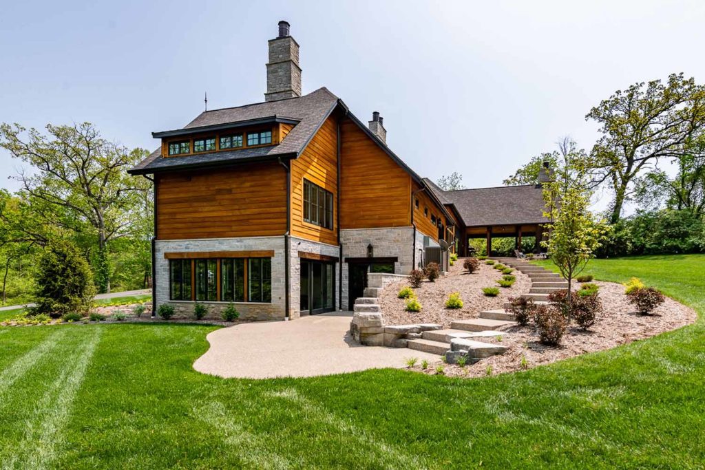 Mountain Rustic Home Huntleigh, Missouri | Schaub Projects Architecture ...